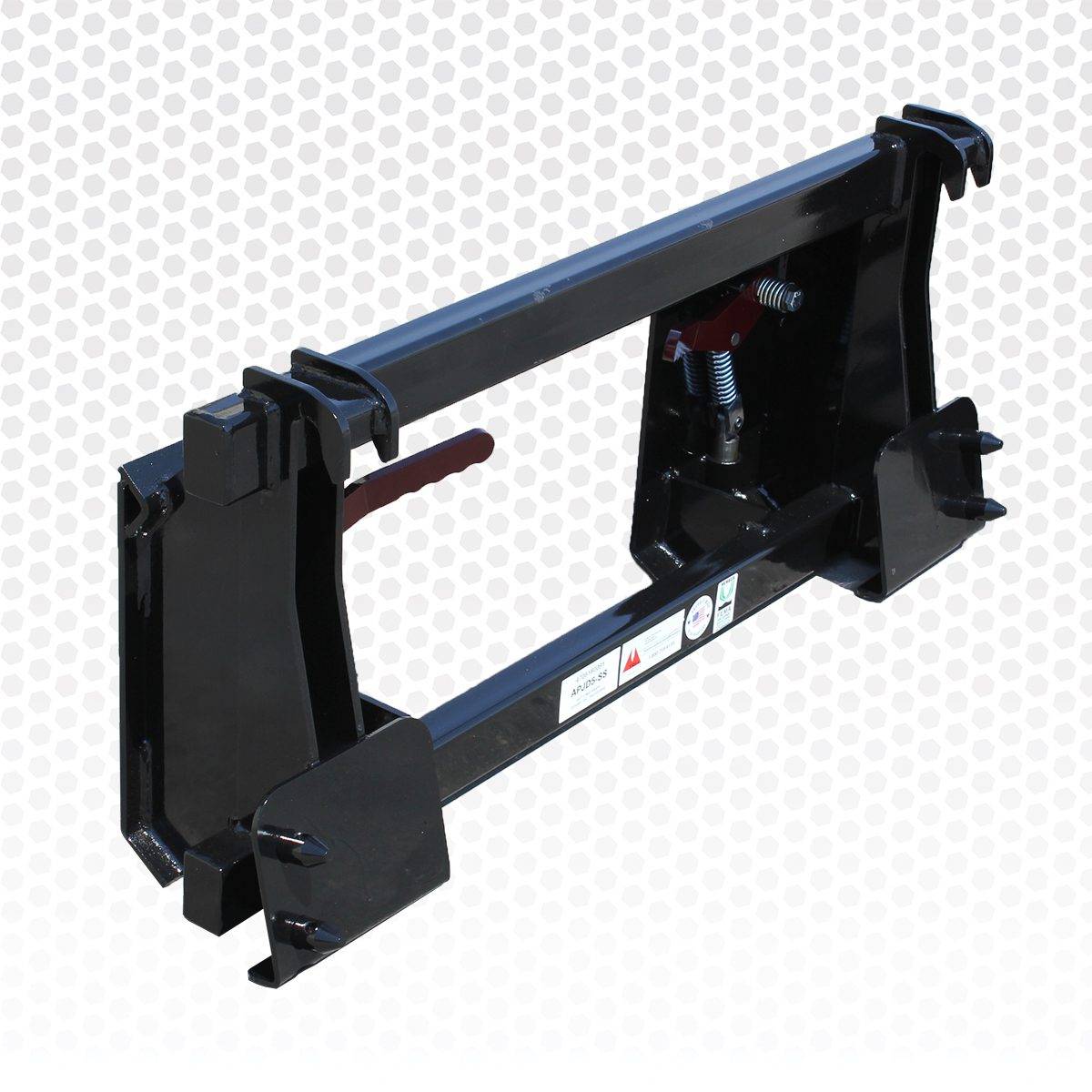 John Deere 400/500 Series to Skid Steer Adapter Plate - Tri-L Manufacturing